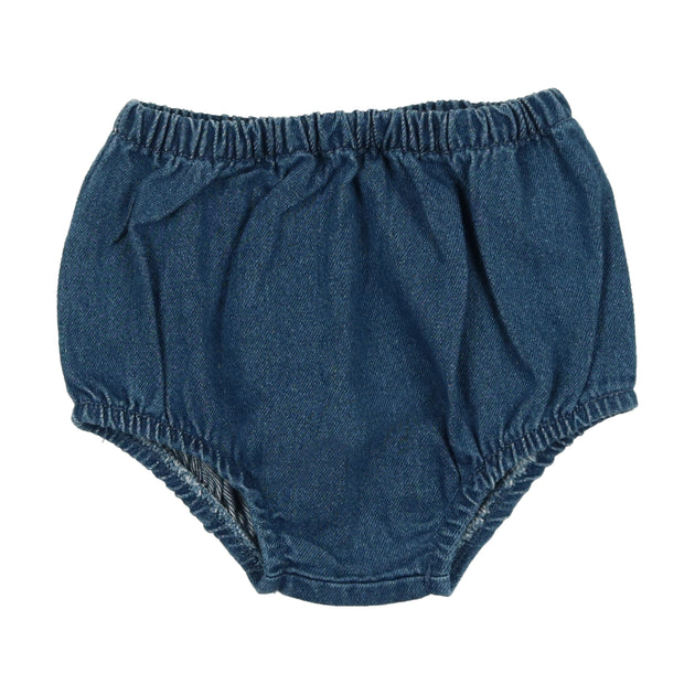 Lil Legs Denim Bloomers - Blue Denim – Head Shoulders Toes & Bows