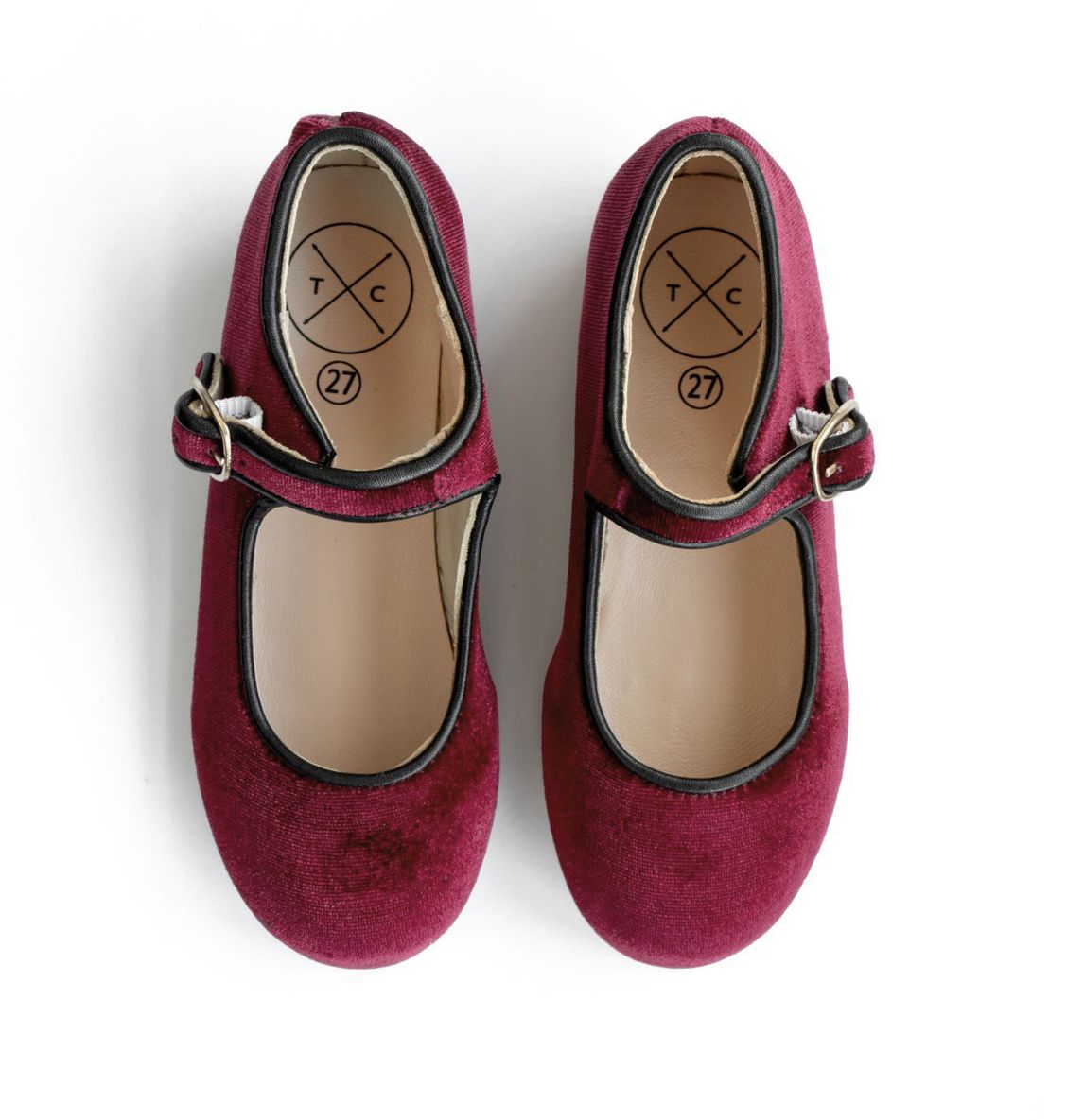 Tannery + Co Ruby Mary Janes - Ruby – Head Shoulders Toes & Bows