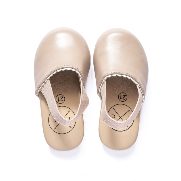 Tannery + Co Mules with Scalloped Trim - Powder Pink – Head Shoulders ...