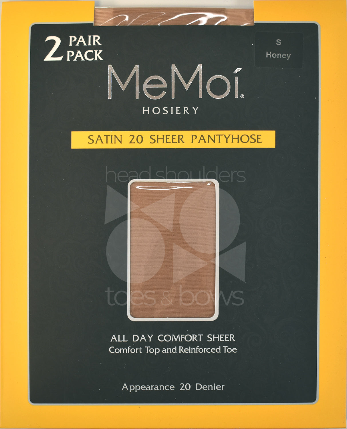 Memoi Stockings – Head Shoulders Toes & Bows